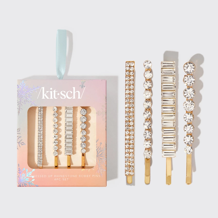 Glam Bobby Pins – Rhinestones and Roses