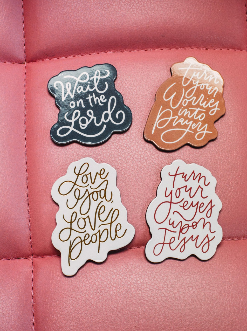 Eyes on Jesus Magnets – Rhinestones and Roses