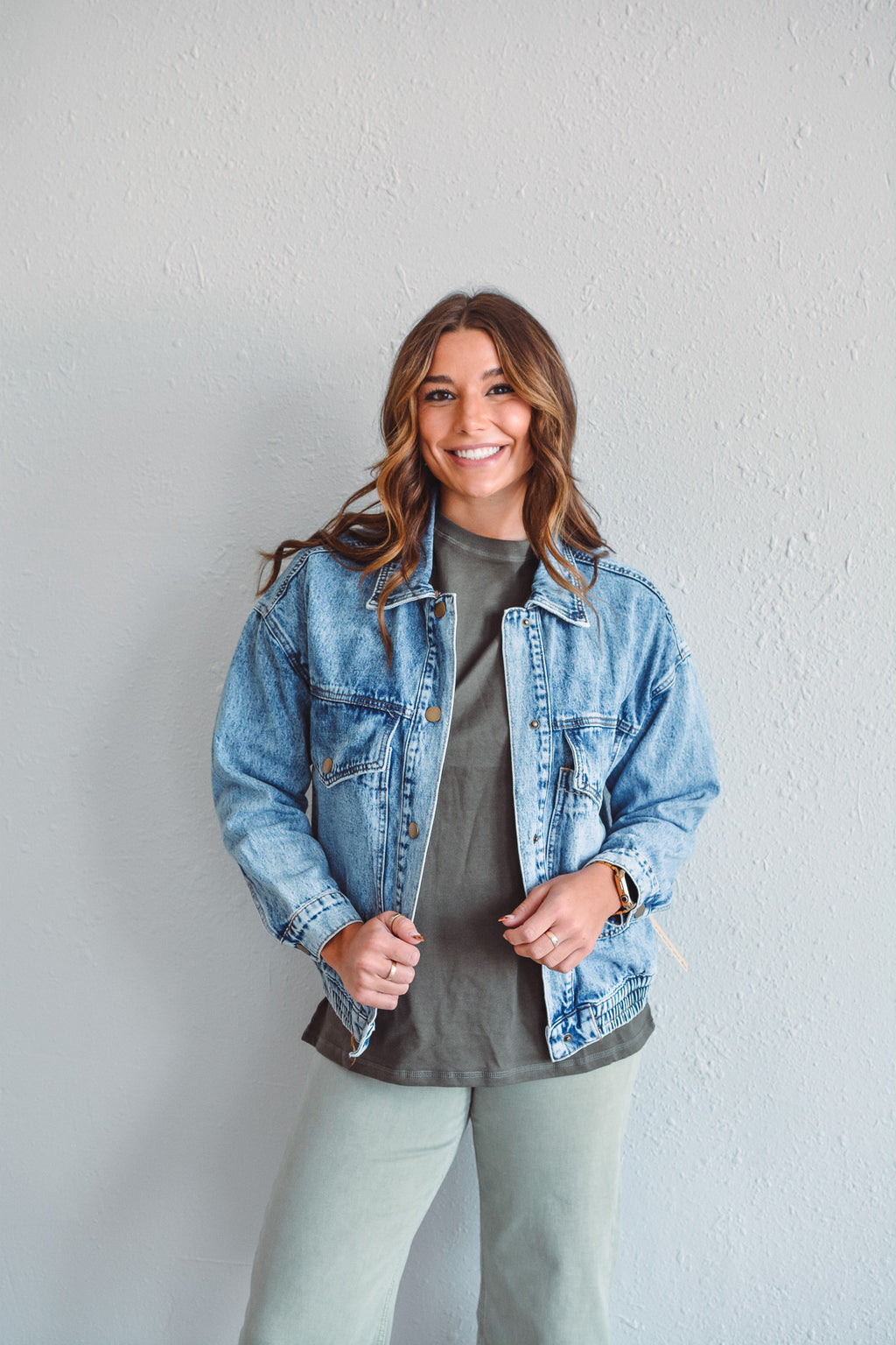 Demi Denim Jacket – Rhinestones and Roses