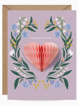 Congratulations Pop-Up Card – Rhinestones and Roses