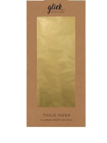 Gold Tissue Paper – Rhinestones and Roses