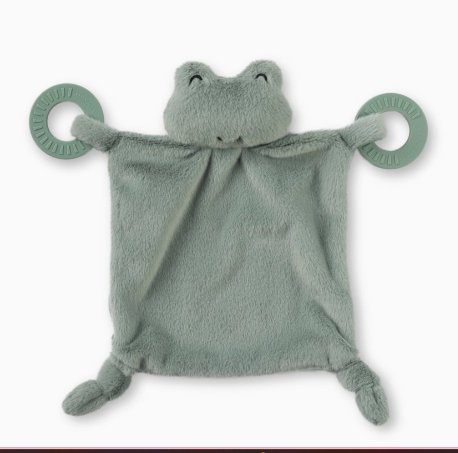 Freddie Frog Teether – Rhinestones and Roses