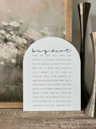 Buy Dirt Sign – Rhinestones and Roses