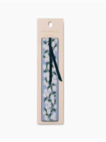 Hydrangea bookmark – Rhinestones and Roses