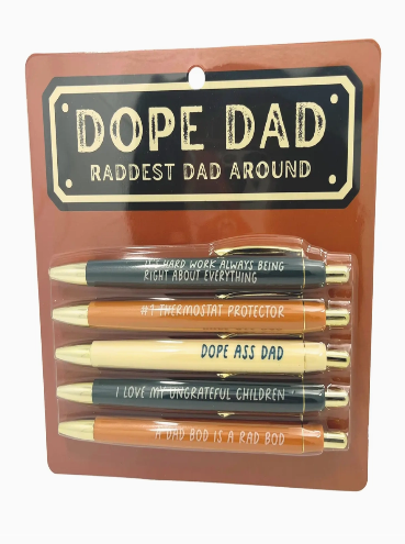 Dope Dad Pen Set – Rhinestones and Roses