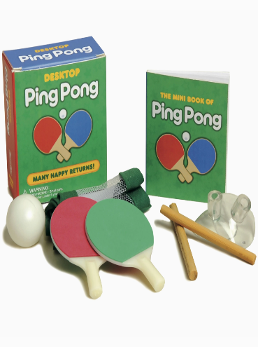 Desktop Ping Pong – Rhinestones and Roses