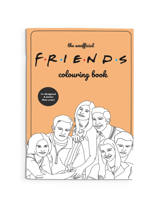 Friends Fan Coloring Book – Rhinestones and Roses