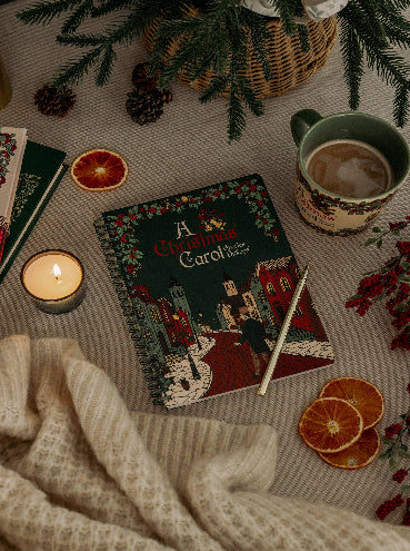 A Christmas Carol Notebook – Rhinestones and Roses